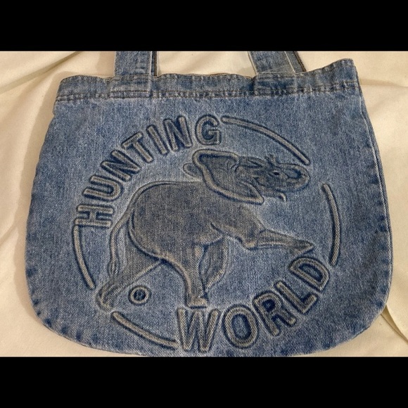Hunting World | Bags | Hunting World Authentic Womens Blue Distressed ...